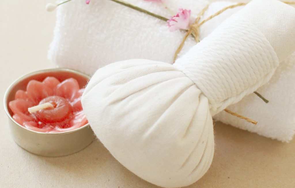 Organic Herbal Hot Compress Balls - Royal Orchid Spa & Wellness